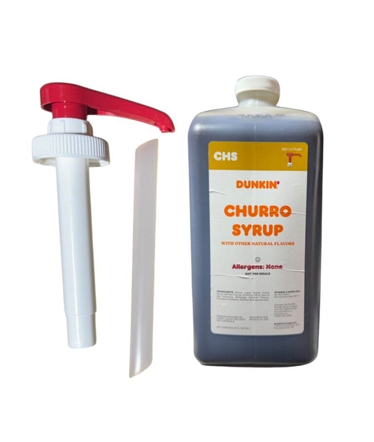 Dunkin Donuts Churro Sauce-Swirl-Syrup 64 Oz Jug – flavors4coffee.com