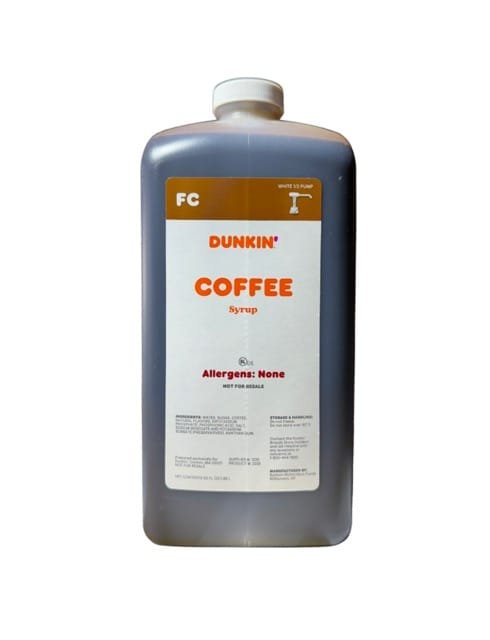 Dunkin Donuts Frozen Coffee Sauce-Swirl-Syrup 64 Oz Jug ...