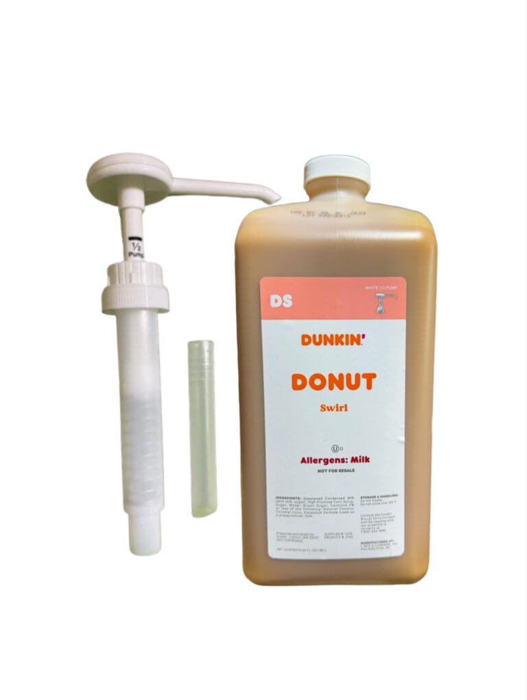 Dunkin (Special) Donuts Sauce-Swirl-Syrup 64 Oz Jug – flavors4coffee.com