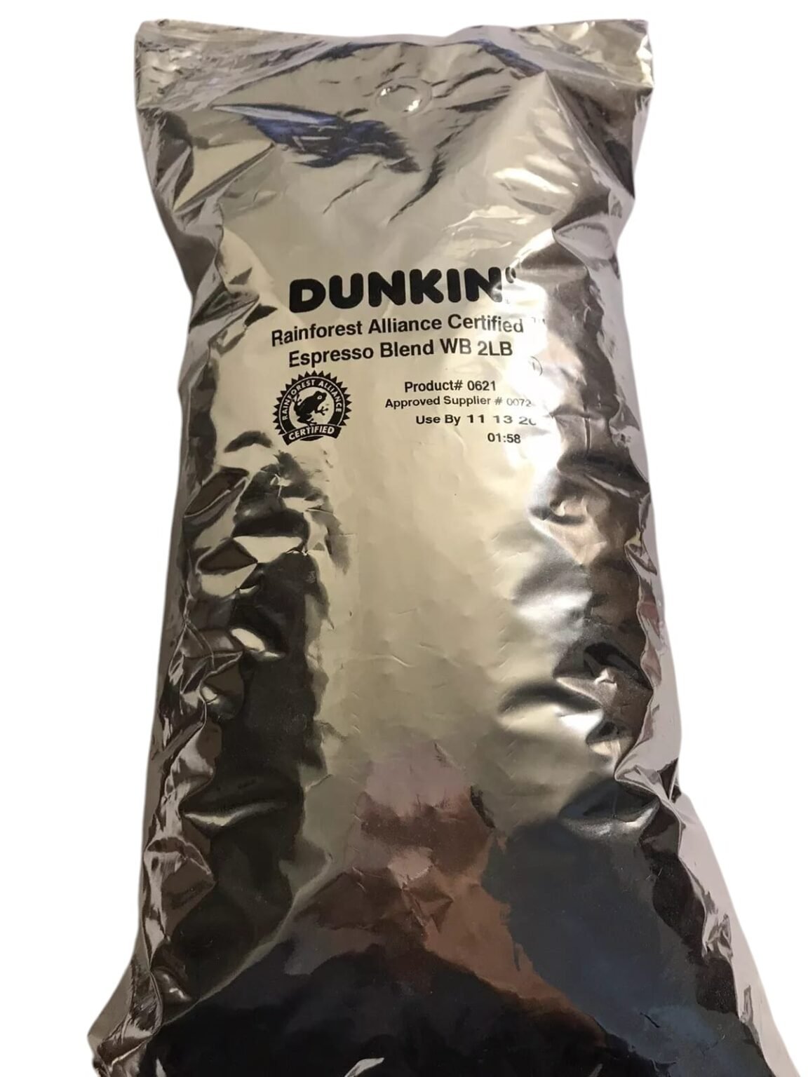 Dunkin Donuts Espresso Blend Whole Bean Coffee (2 pound Bag ...